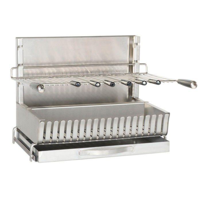 Grill inox à poser 907.66 inox | Arc en Ciel